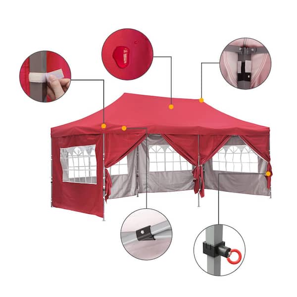 Red Event Tent