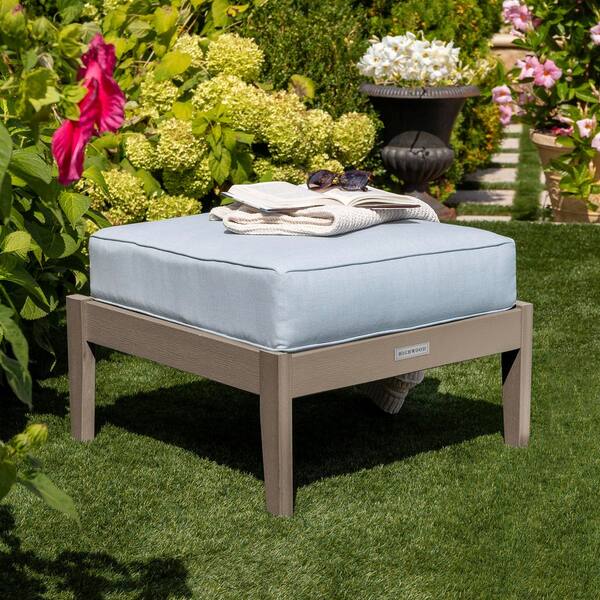 Highwood Lehigh Woodland Brown Recycled Plastic Outdoor Deep Seating ...