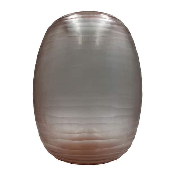 castellousa 12" Grayish Brown Decorative Glass Pot Vase CB-DU13-VS-12 ...