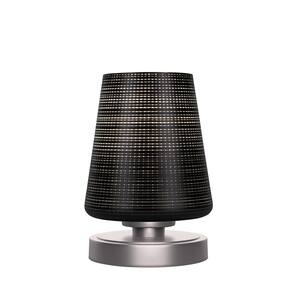 Quincy 8.5 in. Graphite Accent Lamp with Glass Shade 5R1GP4031 - The ...