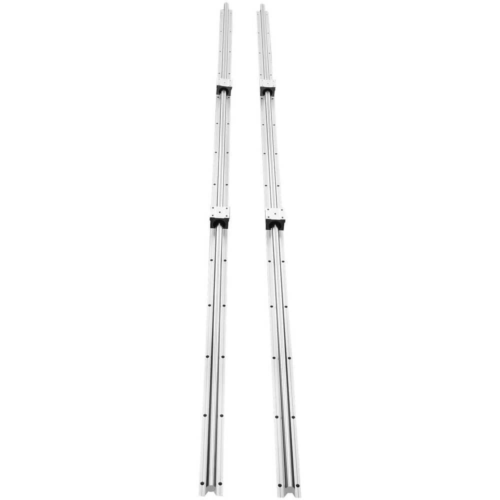 SKYSHALO Linear Guide Rail Set, SBR16 2000mm, 2 Pcs 78.7in./2000mm ...