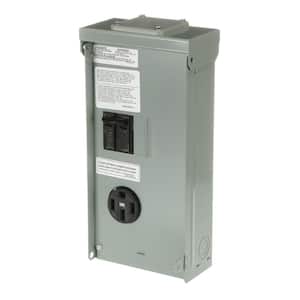 Midwest Electric Products 70 Amp Power Outlet Box U041CP - The Home Depot