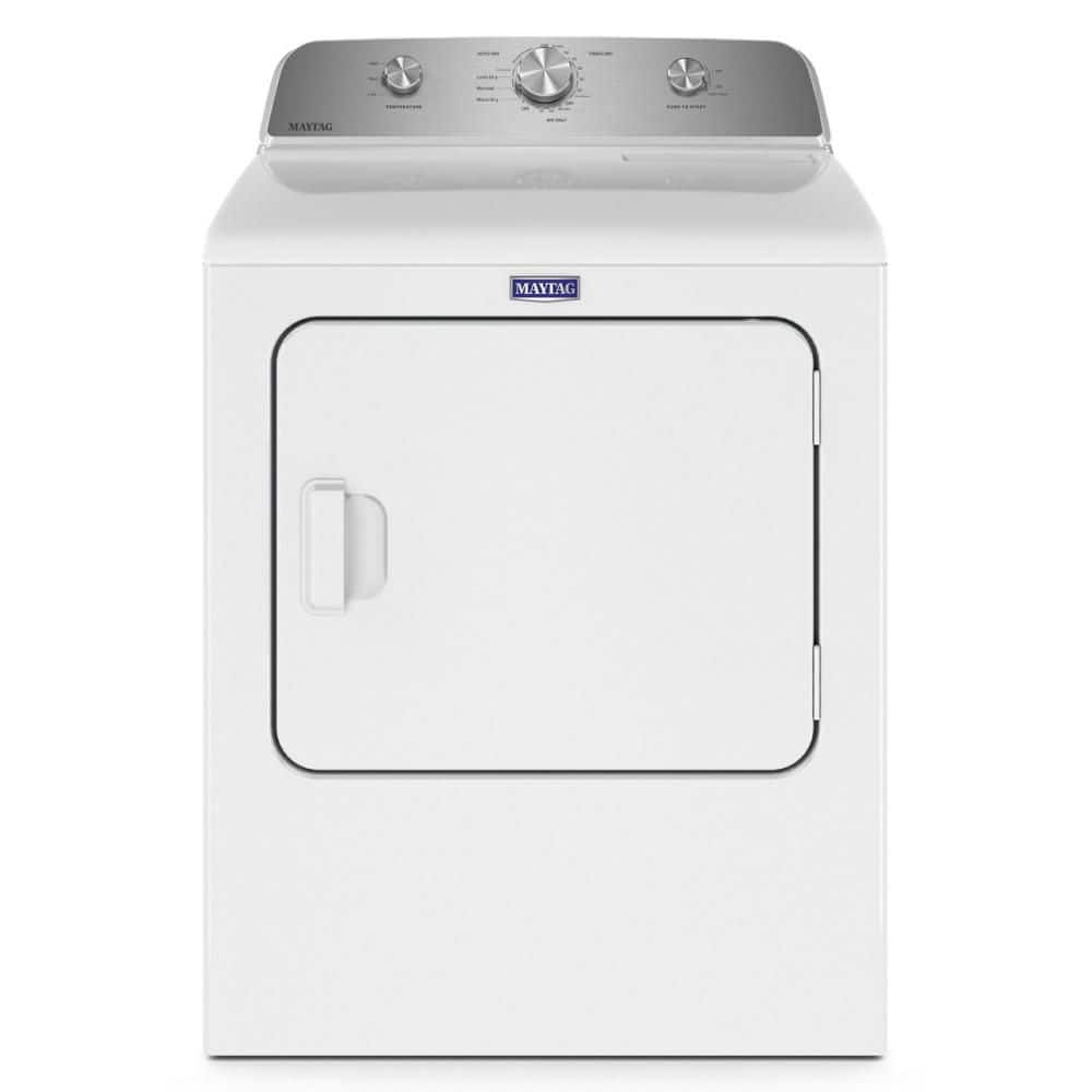 Maytag 7.0 cu. ft. Vented Electric Dryer in White MED4500MW - The Home ...