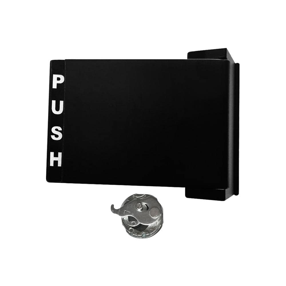 Premier Lock Duranodic Finish Commercial Push Pull Handle with Cam Plug ...