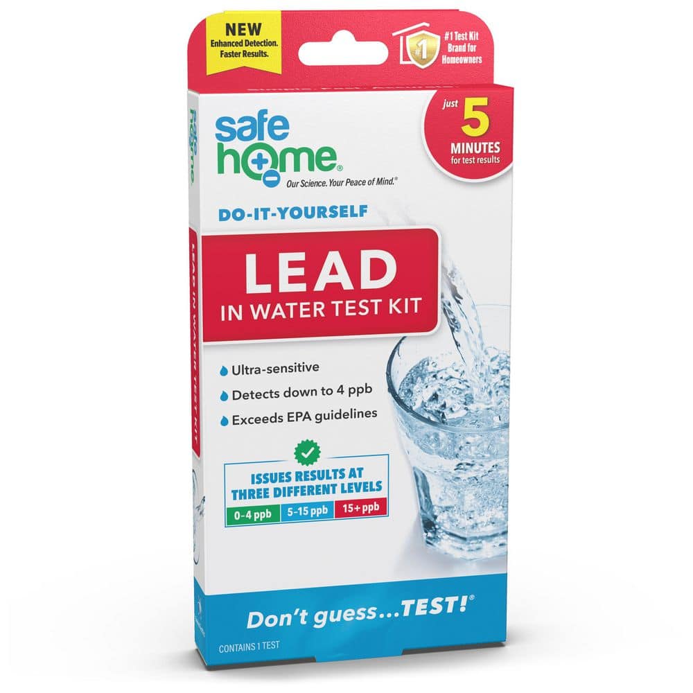 Safe Home Do-it-Yourself Lead in Water Test Kit SH-PBDIY1 - The Home Depot