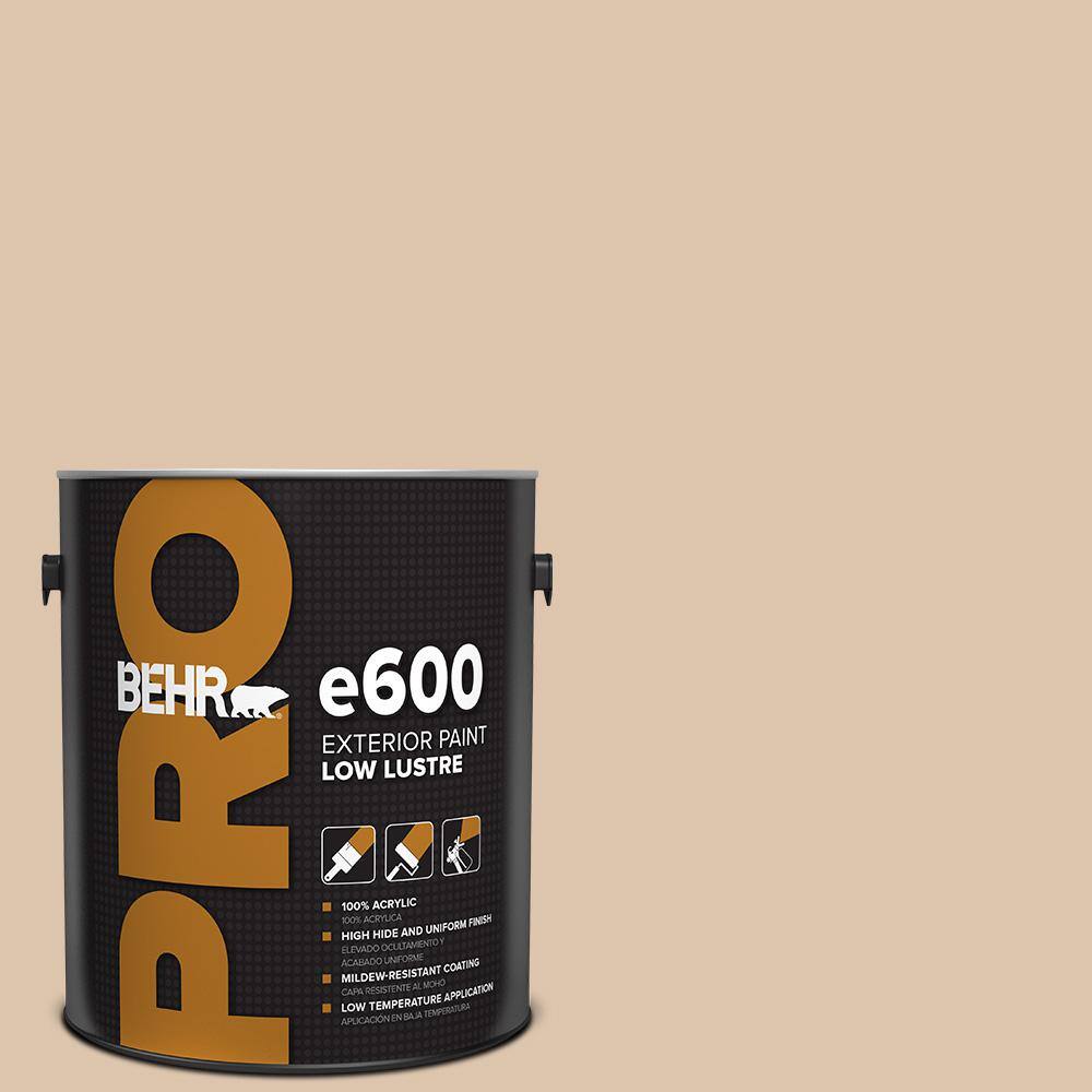 BEHR PRO 1 gal. #PPU3-08 Sienna Dust Low Luster Exterior Paint PR62001 ...