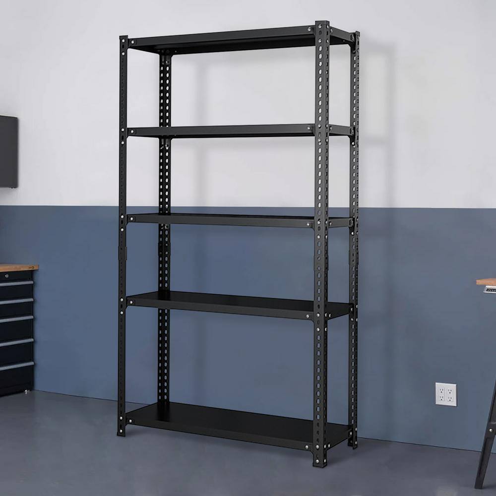 Siavonce Household Storage Rack, Adjustable Display Rack, Basement ...