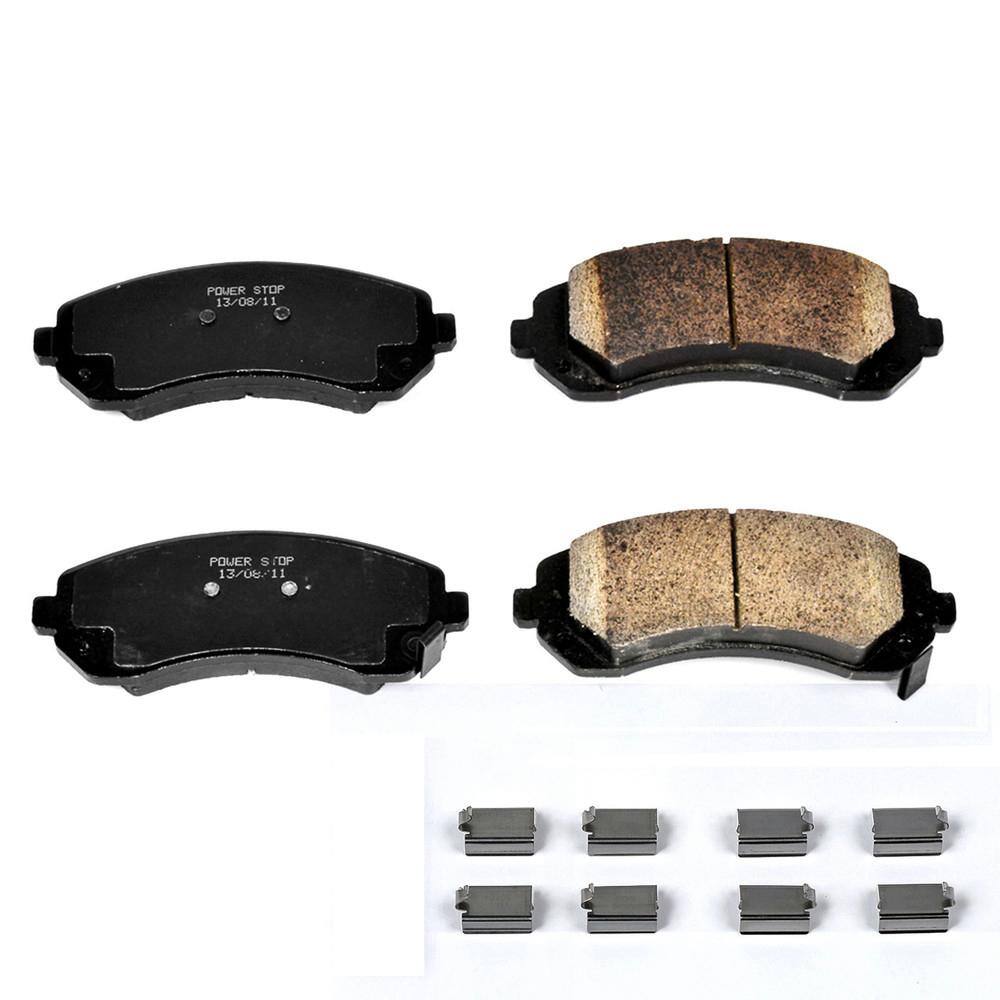 Power Stop Disc Brake Pad Set 17-844 - The Home Depot