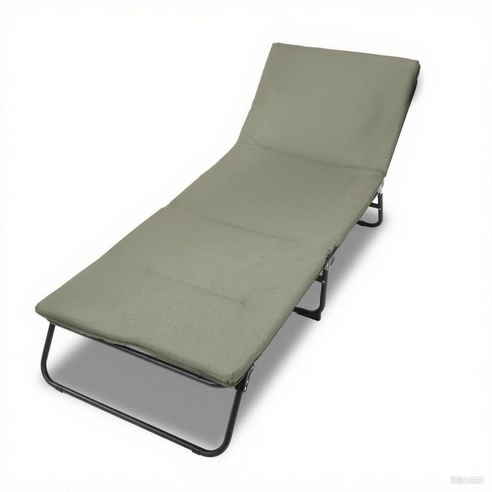 Folding Camping Cot for Adults, 5-Angle Adjustable Camping Cot Heavy ...