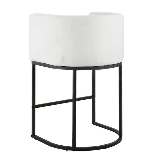 Bunpeony Bar Stool Set of 3 25 in Counter Height Stool w/Backrest Arms ...