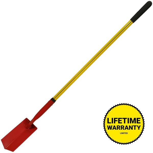 Nupla 48 in. Classic Fiberglass with Heavy-Duty Steel V-Type Blade ...