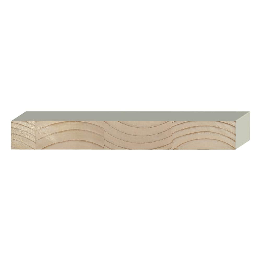 2 in. x 12 in. x 16 ft. S1S2E Pressure-Treated Primed Pine Lumber Board ...