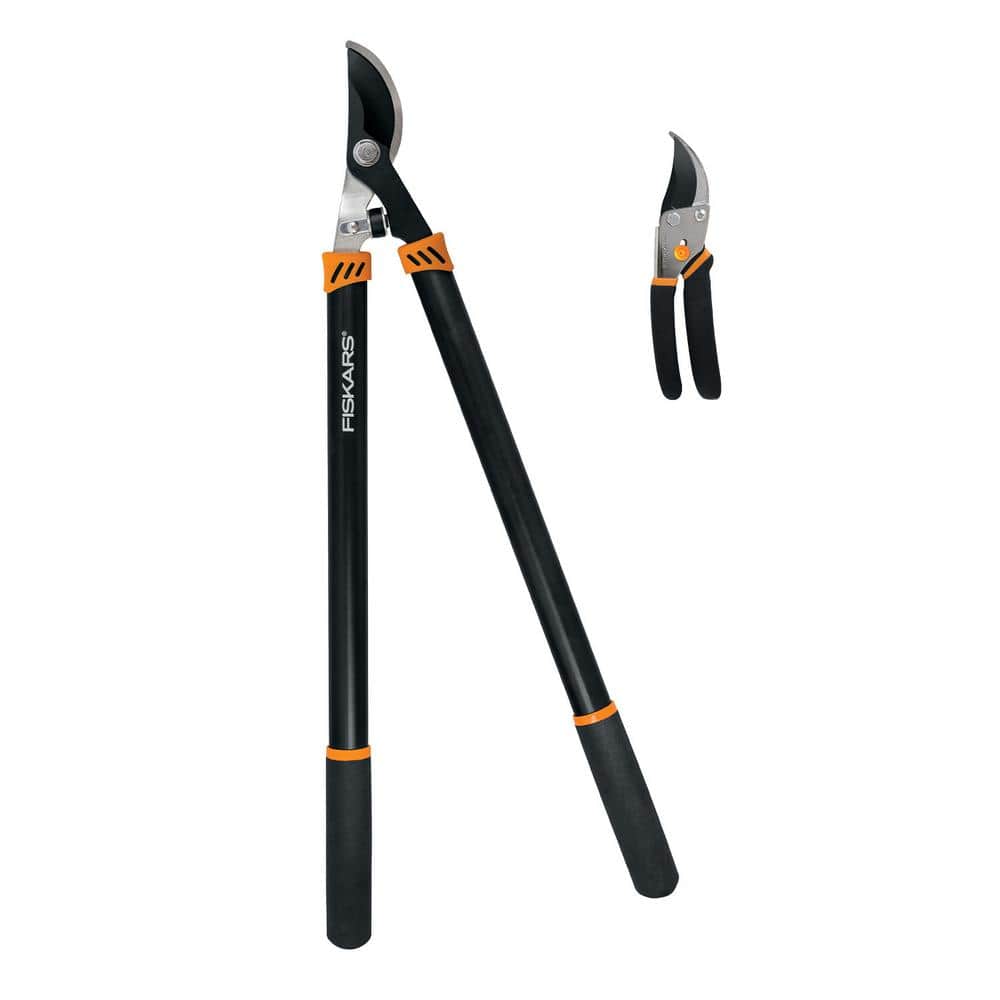 Reviews for Fiskars 2-Piece Pruner Set with 28 in. Bypass Lopper and 9 ...