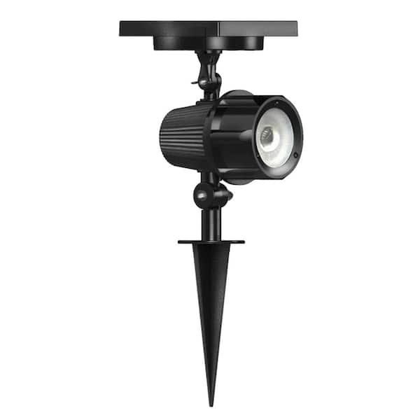 Westinghouse Solar Black Outdoor Integrated LED Landscape Spot Light ...