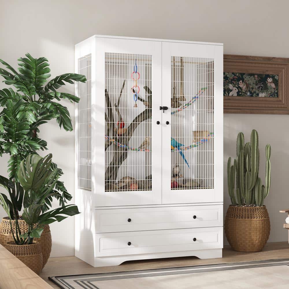 Have a question about FUFU&GAGA Outdoor Bird Aviary Wooden Large Bird ...