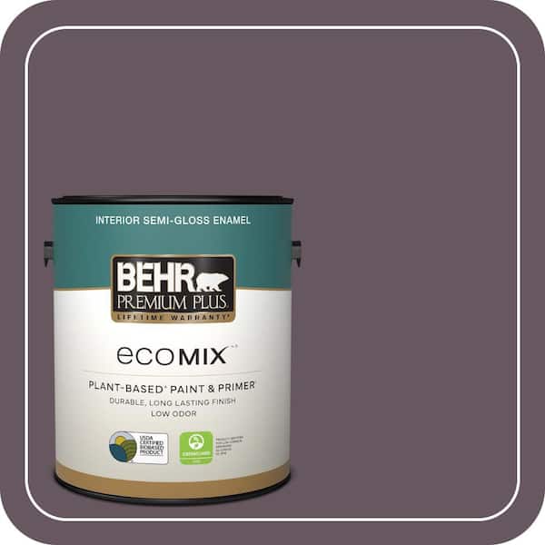 Reviews for BEHR PREMIUM PLUS 1 gal. #N100-6 Urban Legend Semi-Gloss ...