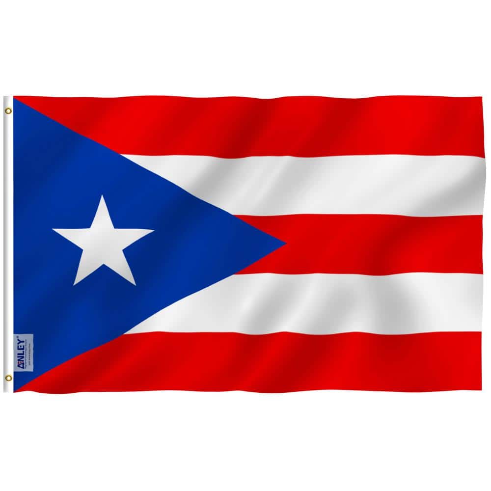 ANLEY Fly Breeze 3 ft. x 5 ft. Puerto Rico Flag - Puerto Rican National ...