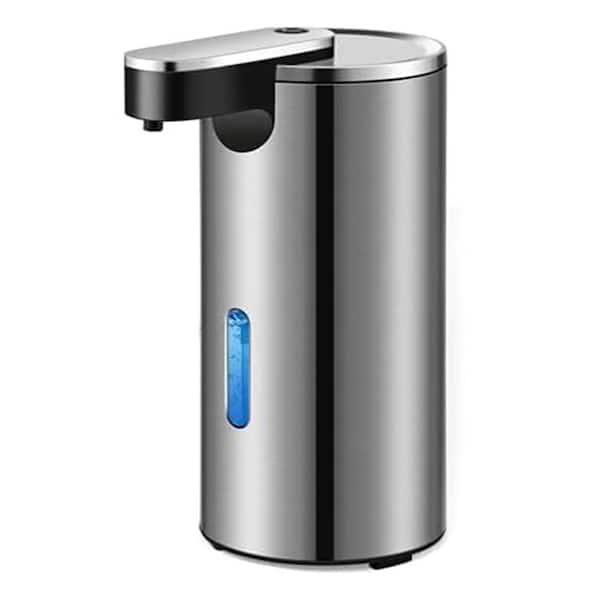 Anqtovp Stainless Finish Automatic Soap Dispenser Lotion Dispenser ...