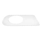 EZ-FLO 21-3/16 in. x 7-17/8 in. Replacement Toilet Tank Cover 40271 ...