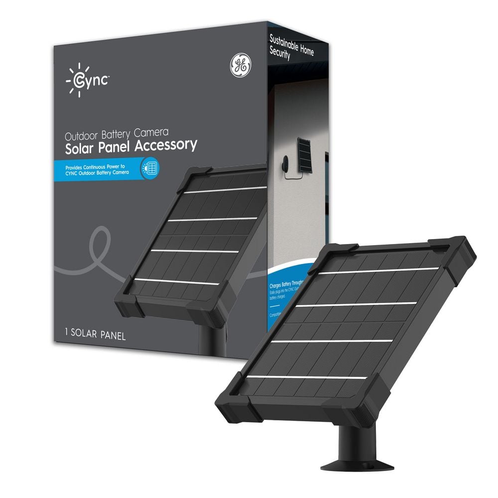 Cync Solar Panel for Outdoor Camera 93129830 - The Home Depot