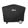 Weber Q 100/1000/200/2000 with Rolling Cart Grill Cover 7112 - The Home ...