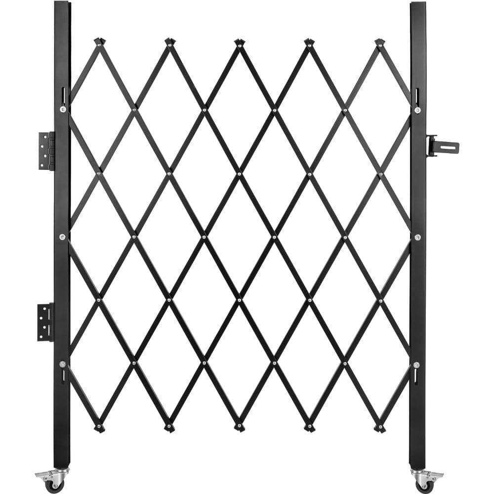 SVOPES Single Folding Security Gate, 48 in. H x 37 in. W Steel ...