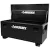 Husky Tool Storage 60 in. W Black Steel Job Site Toolbox H60JSB - The ...