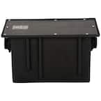 Zurn 24 in. x 15 in. 15 GPM Polyethylene Grease Trap with Flow Control ...