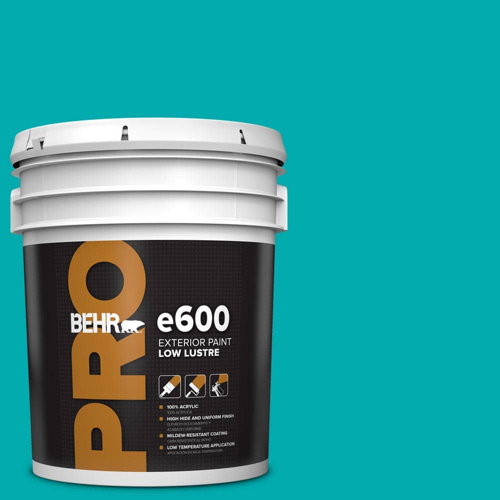 BEHR PRO 5 gal. #P460-5 Fiji Low Luster Exterior Paint PR62305 - The ...