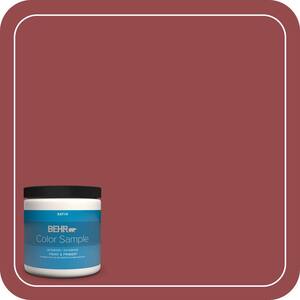 BEHR DYNASTY 8 oz. #M140-6 Circus Red Matte Stain-Blocking Interior ...