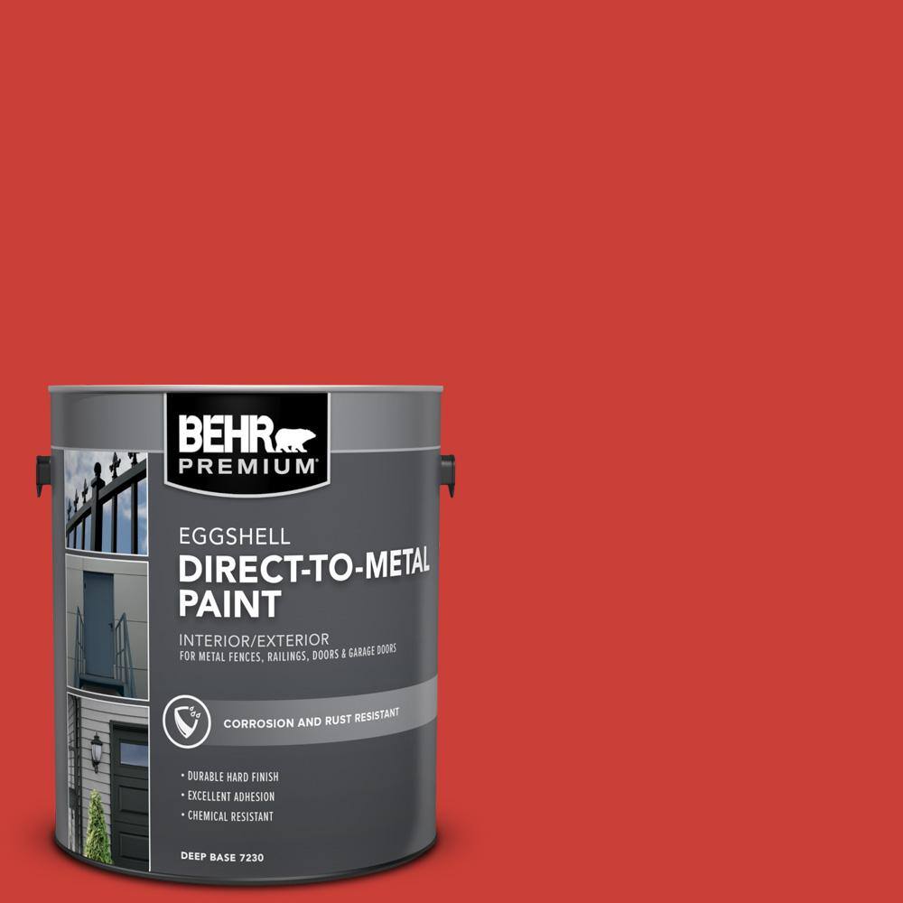 BEHR PREMIUM 1 gal. #P170-7 100 Mph Eggshell Direct to Metal Interior ...