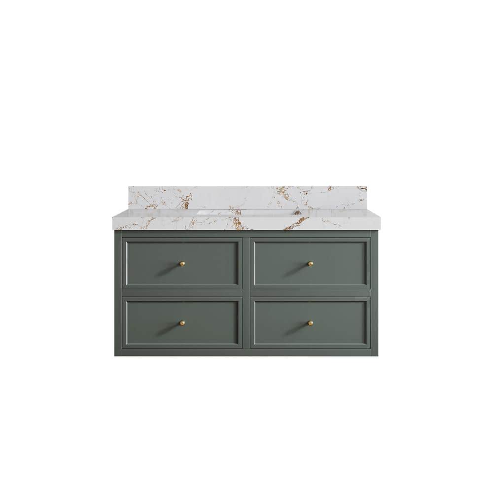 Willow Collections Roswell 42 in. W x 22 in. D x 36 in. H Single Sink ...