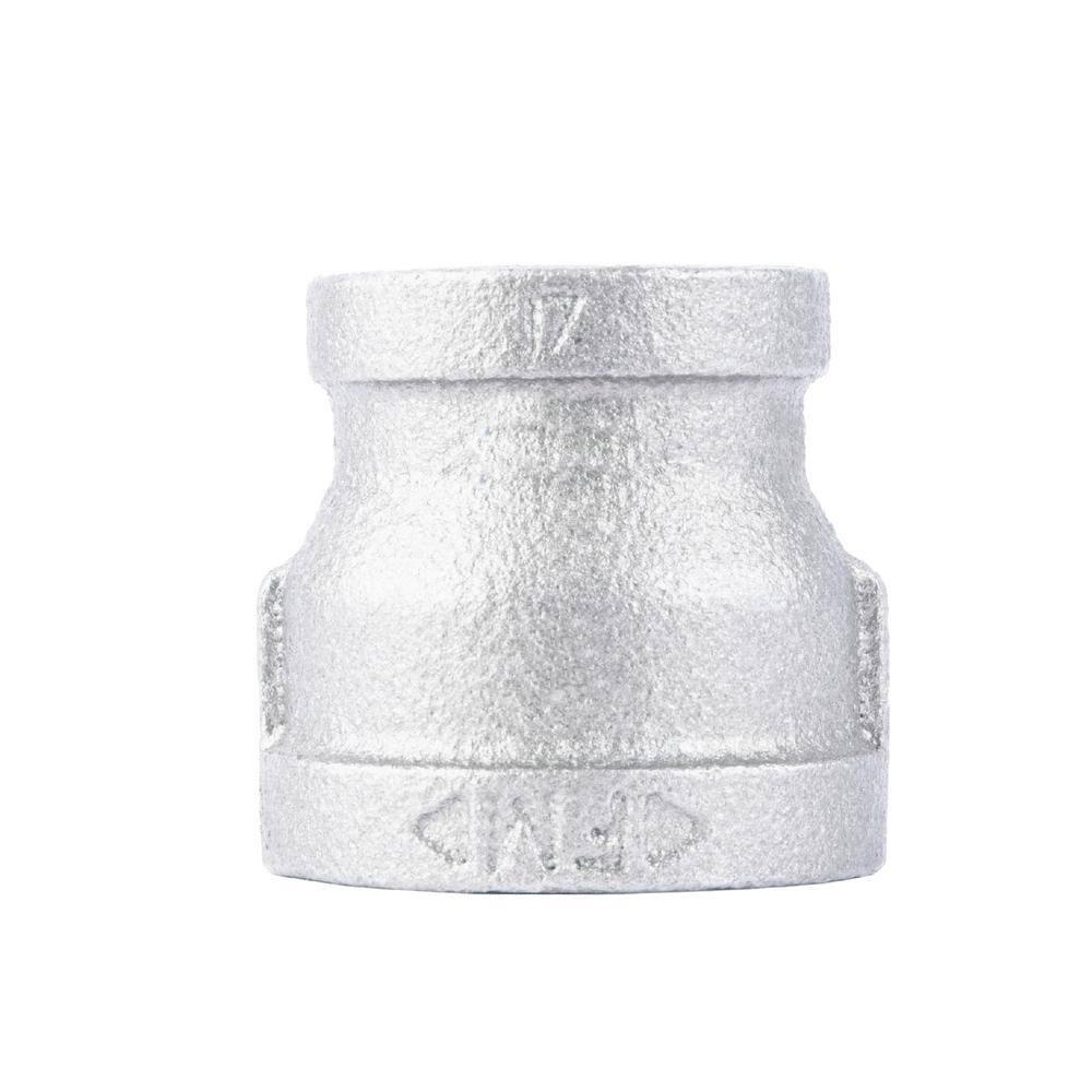 STZ 1-1/4 in. x 1 in. Galvanized Iron Reducing Coupling 311 RC-1141 ...