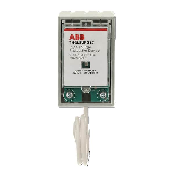 ABB Whole Home 240-Volt 75ka Panel Mount Surge Protection Device ...