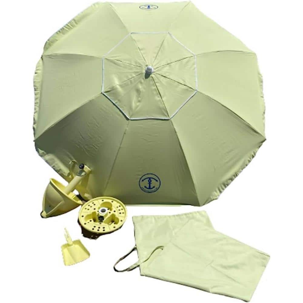 Anchor Works All-In-1 Beach Umbrella System - Includes AnchorONE Sand ...