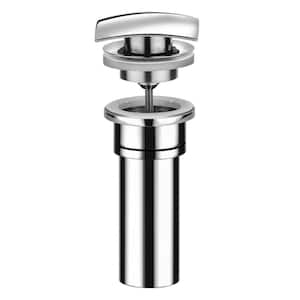 LaToscana Square Collection Pop Up Bathroom Sink Drain in Brushed ...
