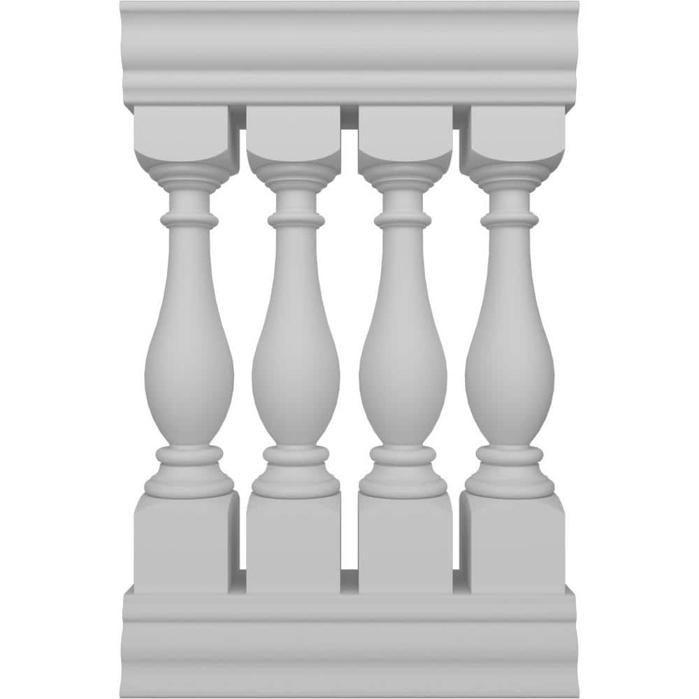 Ekena Millwork Fiberthane Legacy Balustrade 24 in. L x 40 in. H ...