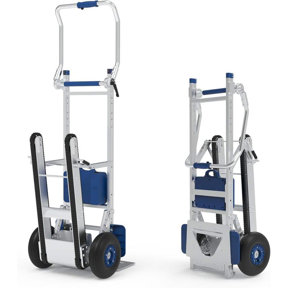 330 lbs. Capacity Electric Stair Climbing Hand Truck Crawler Dolly ...