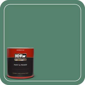 BEHR PREMIUM PLUS 8 oz. #M420-6 Tournament Field Eggshell Enamel ...