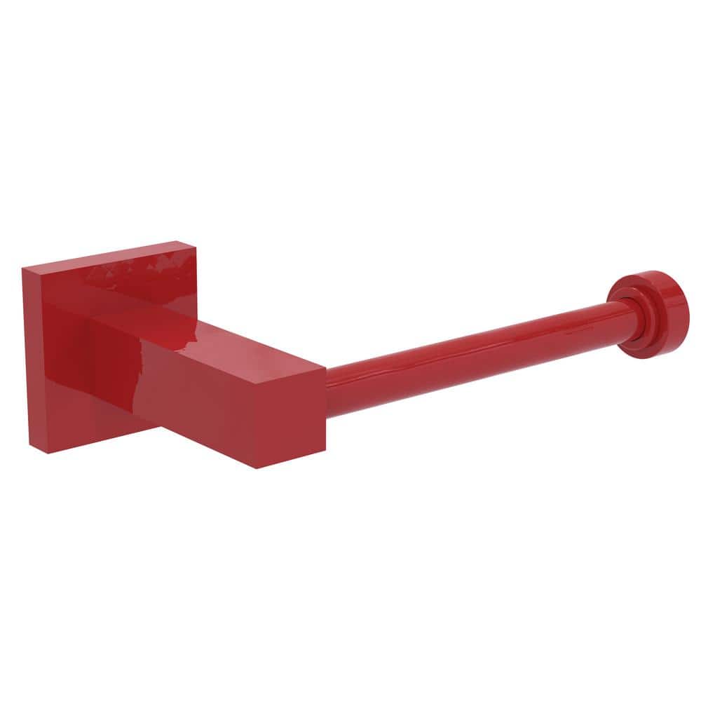 Allied Brass Dayton Euro Style Toilet Paper Holder in Fire Engine Red ...