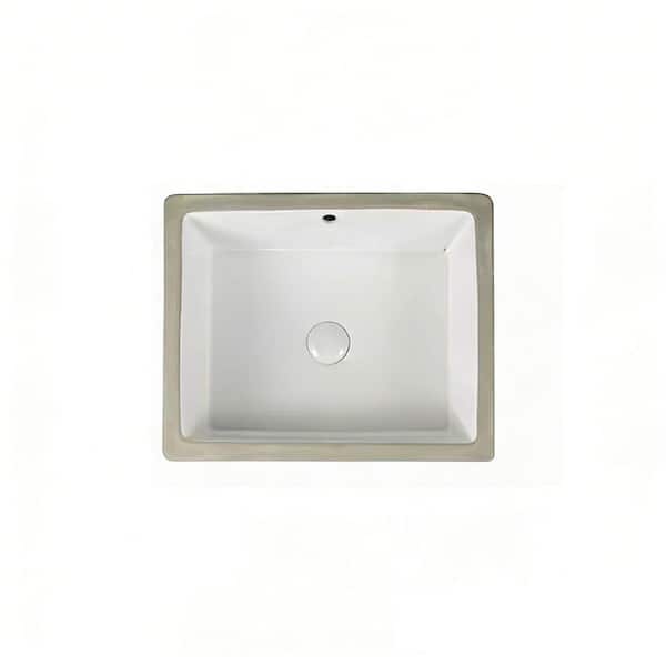 Reviews for Los Flexi 20 in. L x 16 in. W Undermount Bathroom Sink Made ...
