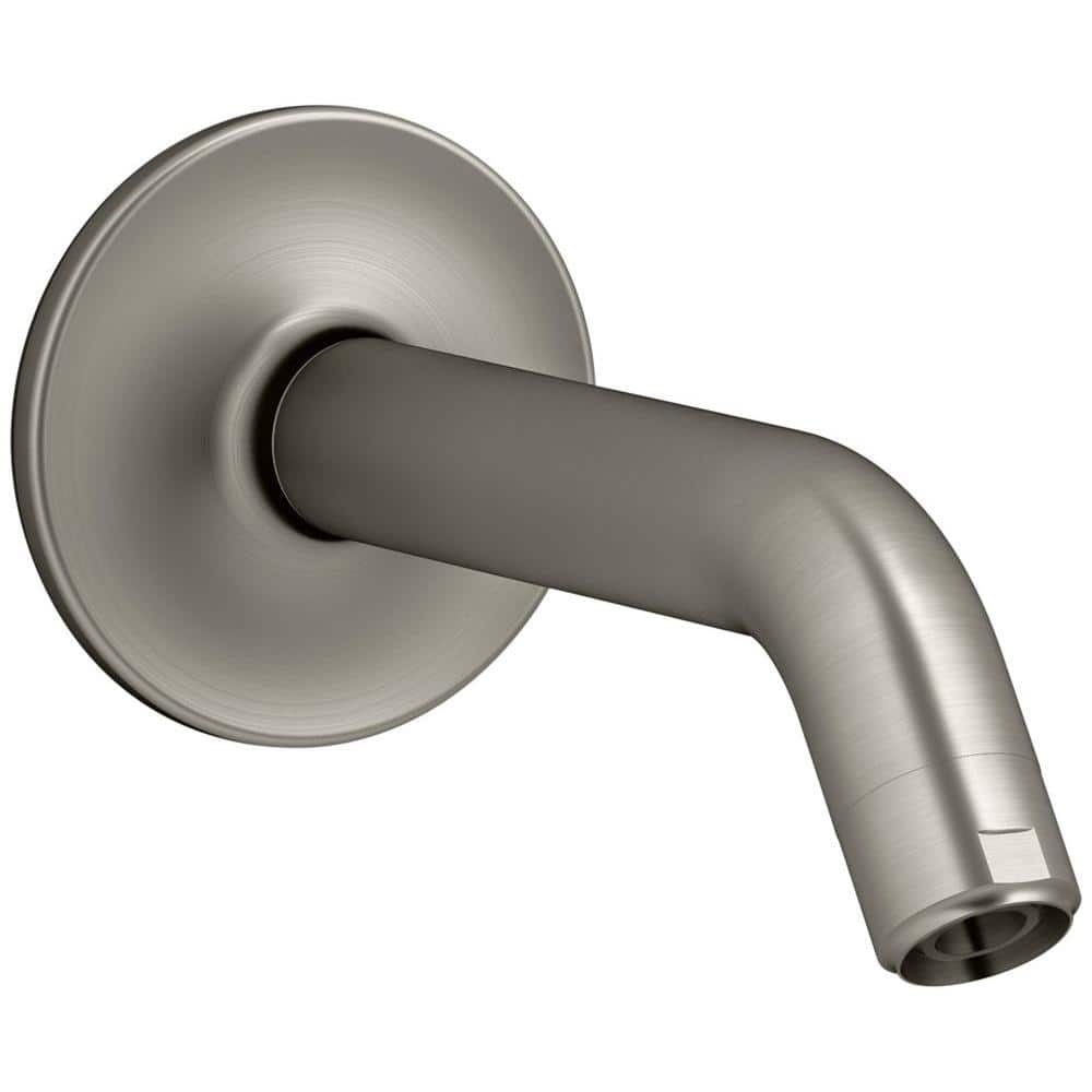 KOHLER Purist 4 in. Wall Mount Shower Arm in Vibrant Brushed Nickel K ...