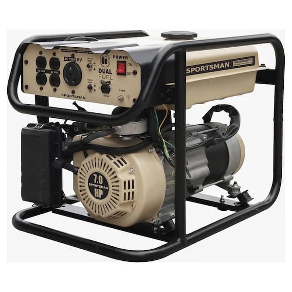 Sportsman 4000-Watt Recoil Start Dual Fuel (Gasoline or Propane ...
