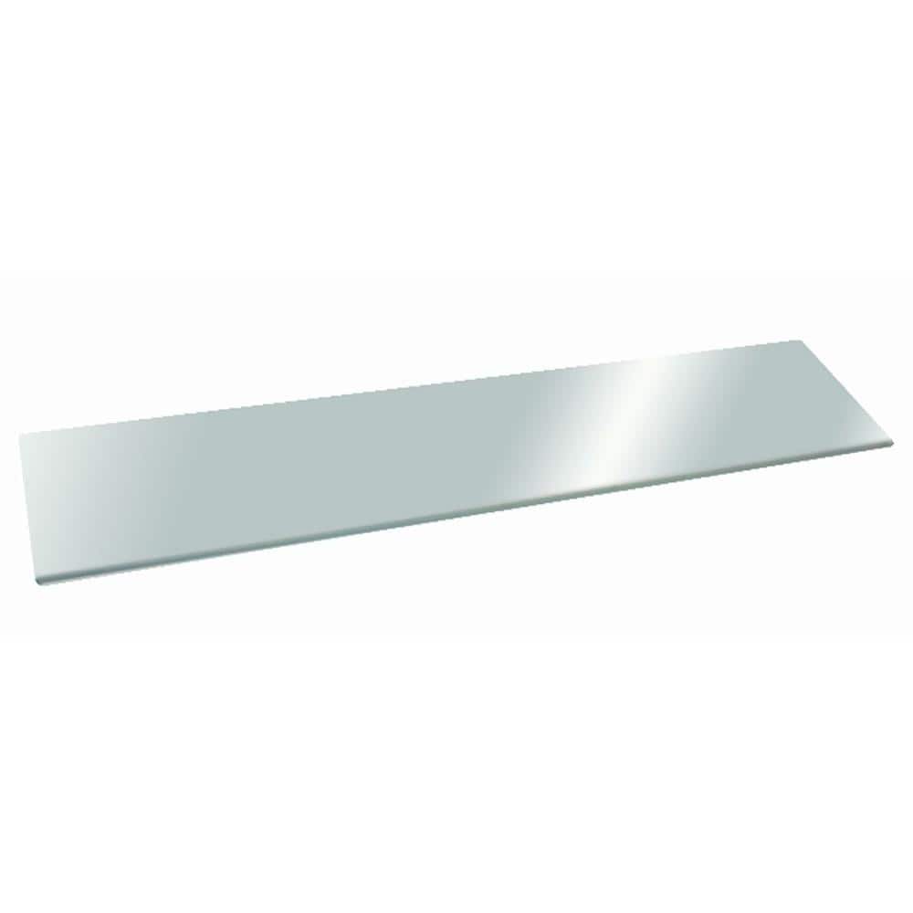 7 in. x 36 in. Opaque Glass Shelf PZ9018OP - The Home Depot