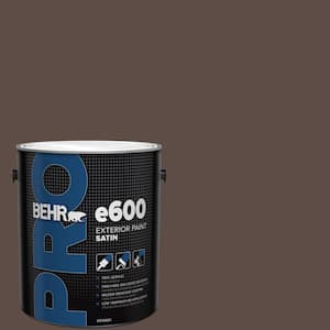 BEHR PRO 5 gal. #750B-7 Thick Chocolate Low Luster Exterior Paint ...