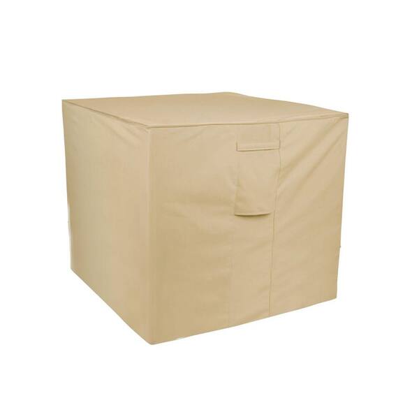 Two Dogs Designs Air Conditioner Cover in Khaki-2D-AC34345 - The Home Depot