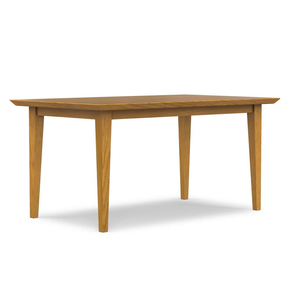 Simpli Home Colby 60 in. x 36 in. Rectangle Contemporary Modern Dining ...