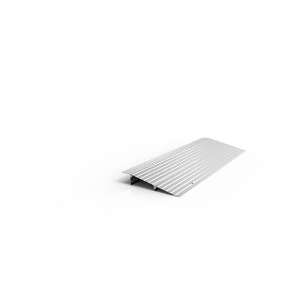 EZ-ACCESS TRANSITIONS Aluminum Threshold Ramp 12 in. L x 34 in. W x 2 ...