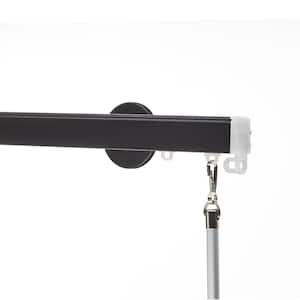 ACHIM 66 in. - 120 in. Traverse Curtain Rod in Oil Rubbed Bronze ...