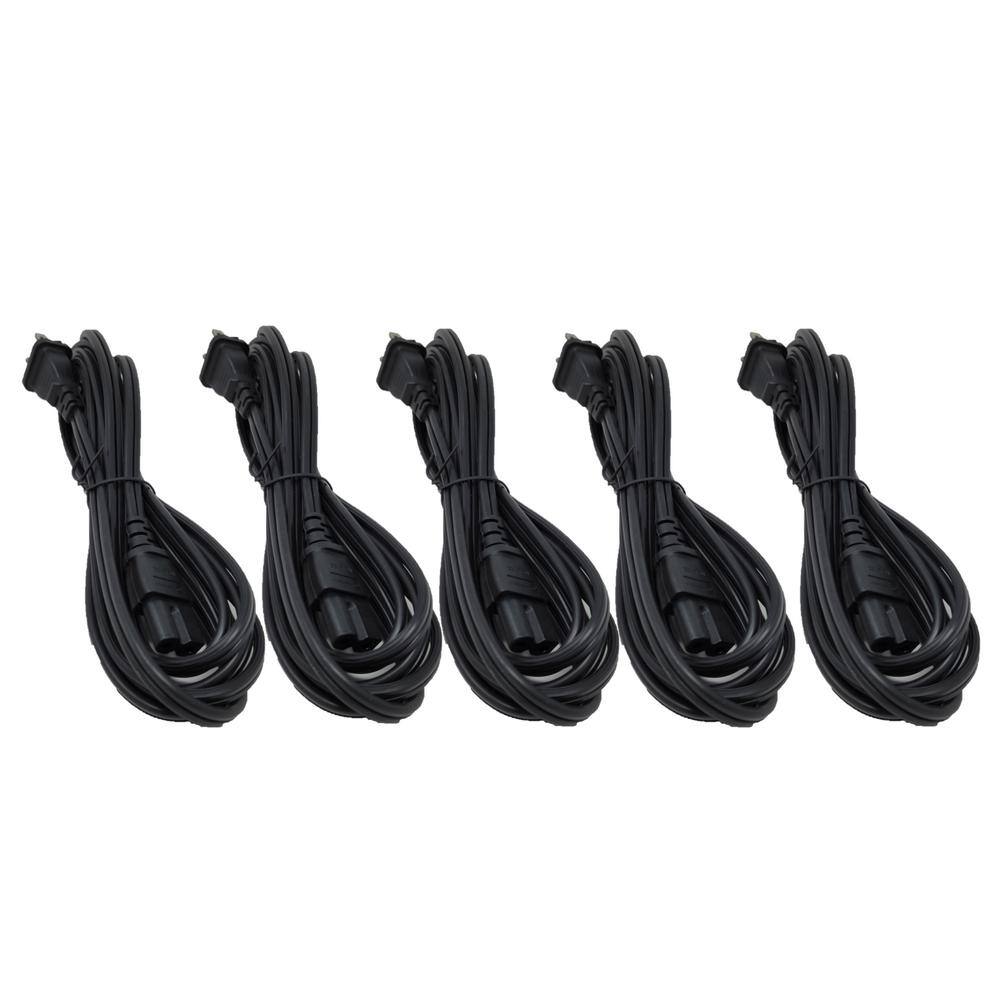 Micro Connectors, Inc 10 ft . (18AWG)/2-Prong Polarized Notebook Power ...